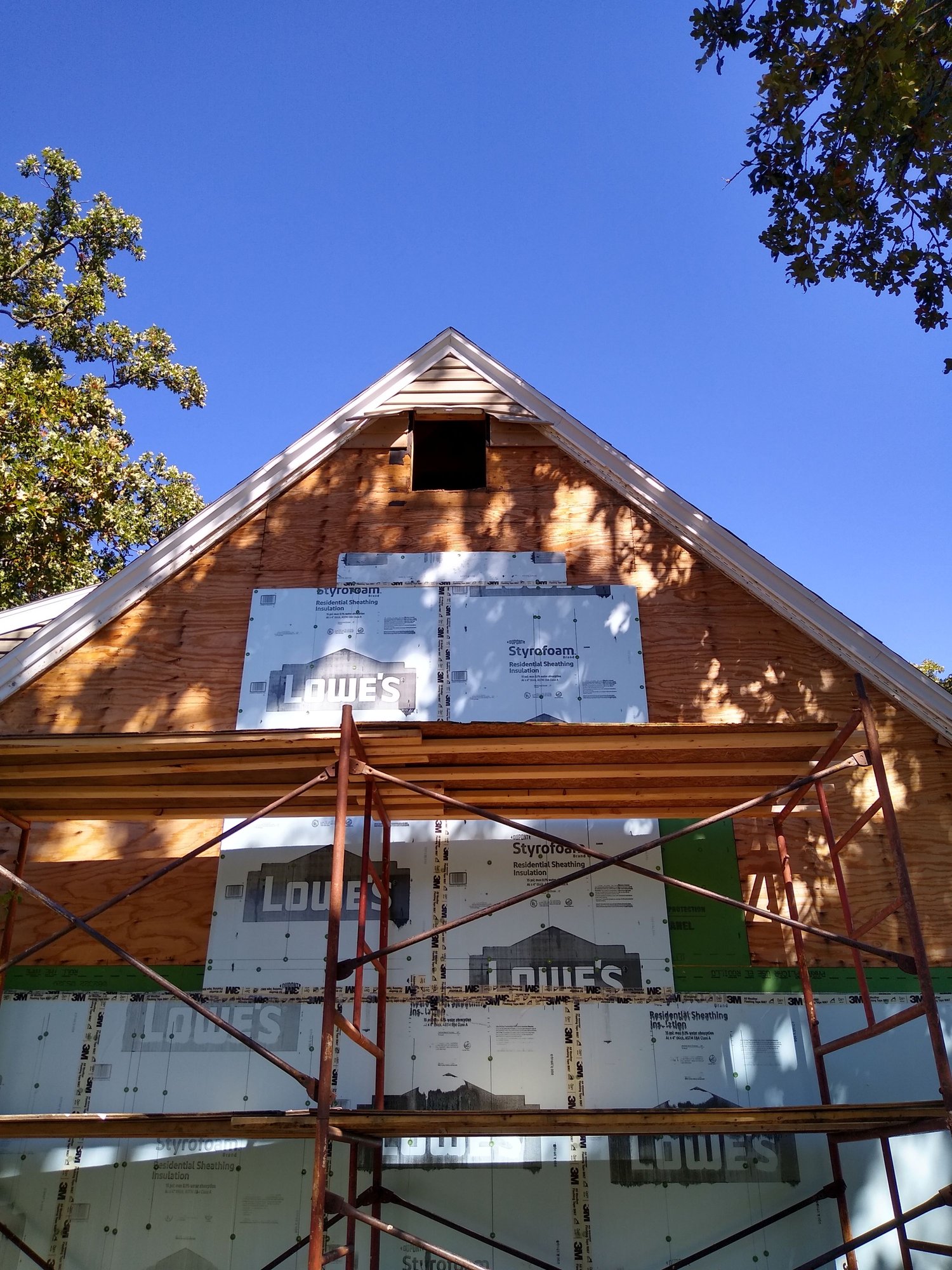 Gable End HVAC Access Idea - DoItYourself.com Community Forums