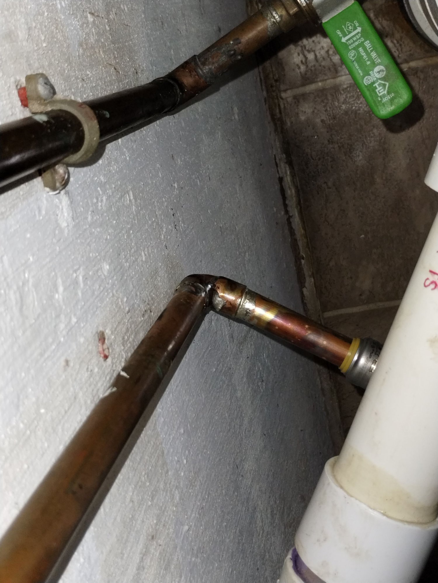 Low point drain repair and doubts... - DoItYourself.com Community Forums