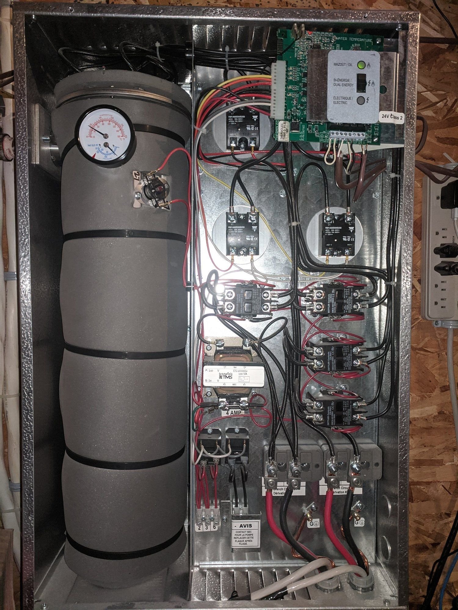 Thermolec hot water boiler heating with no demand - DoItYourself.com ...