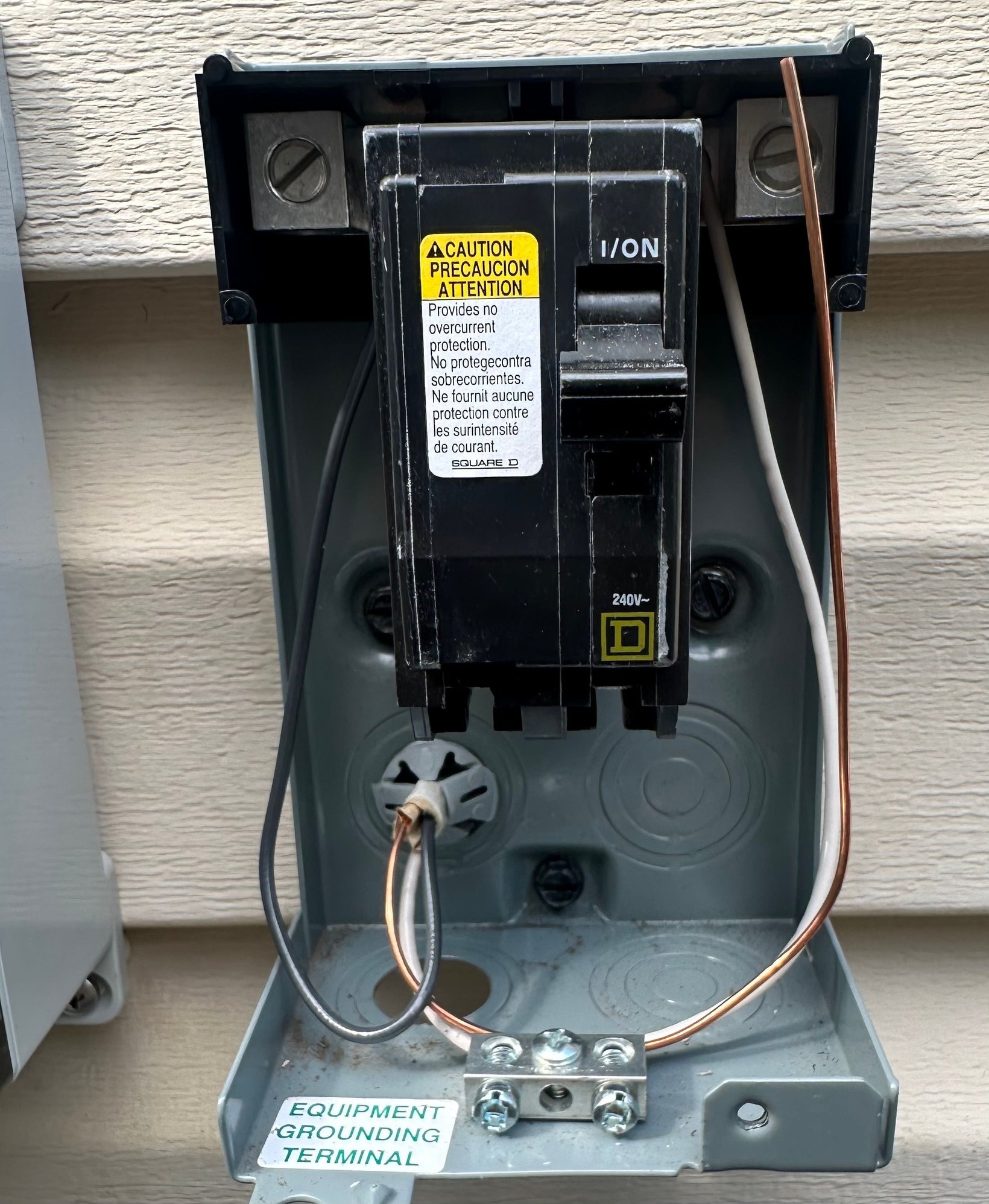 Question about Square D Non-Fused Disconnect for 15A Mini Split - DoItYourself.com Community Forums