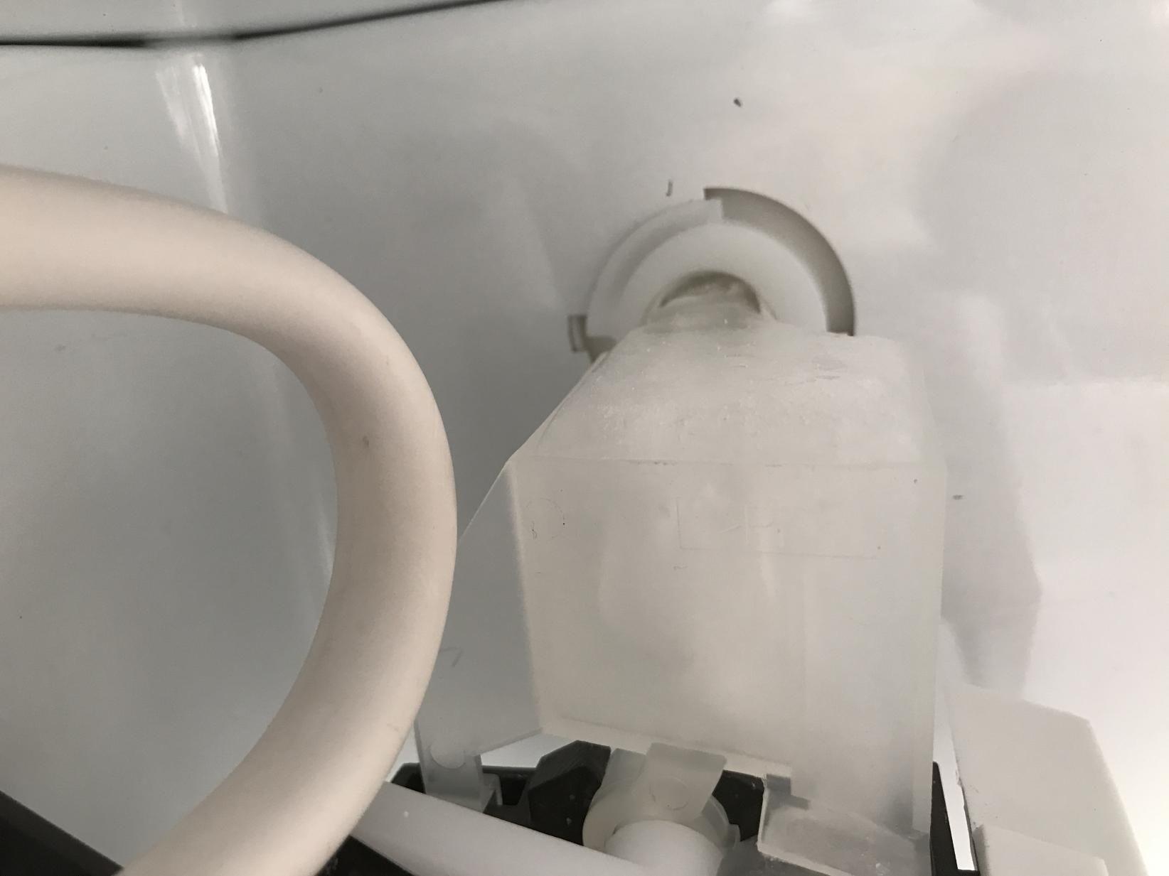 Need help with Frigidaire ice maker - line keeps freezing - pics ...