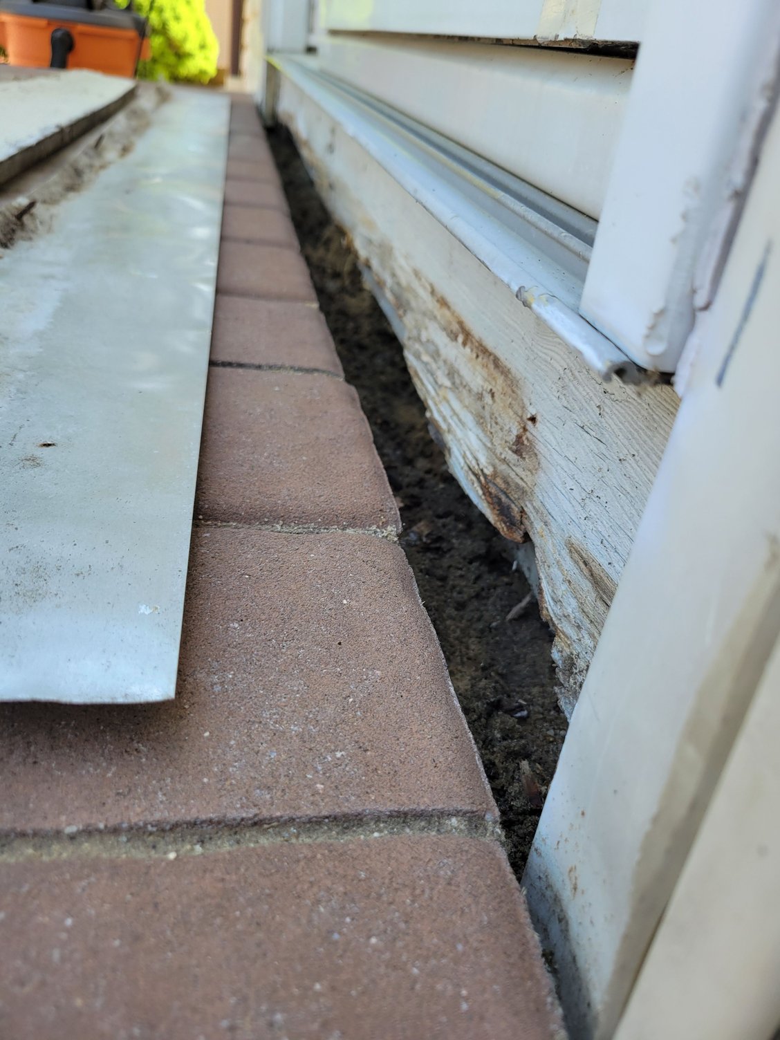 Replacing rotted wood under patio door - DoItYourself.com Community Forums