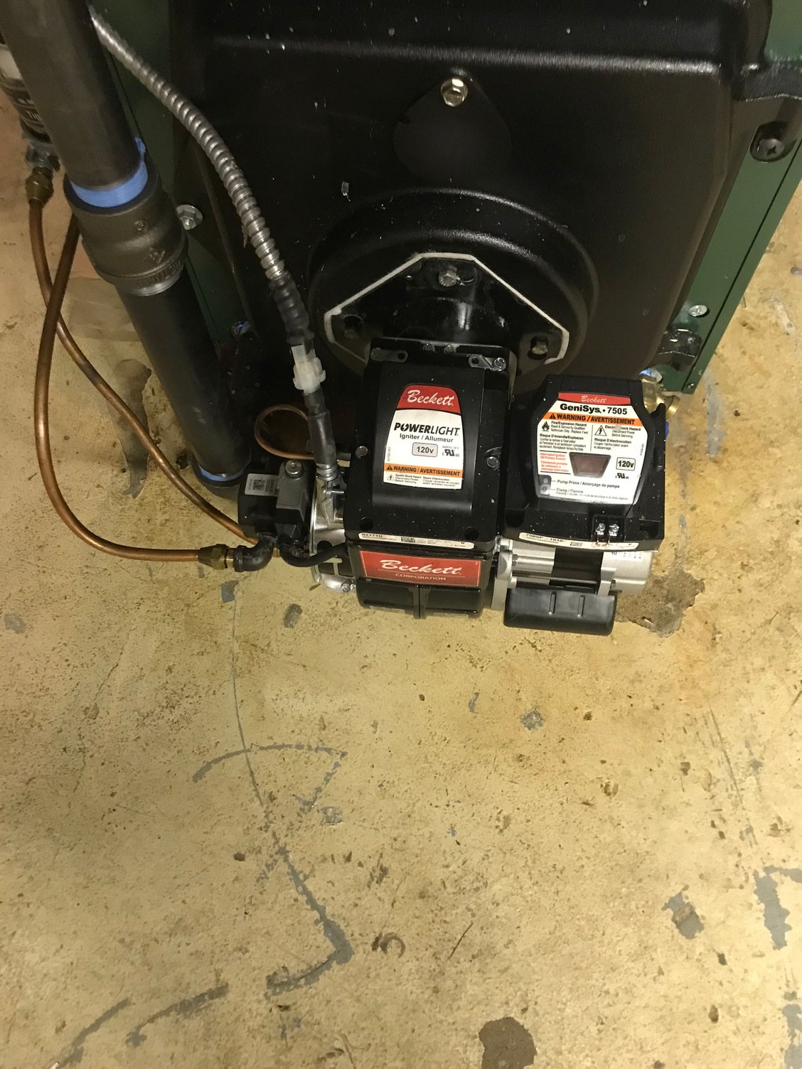 Meet my new boiler.....Union Steam (Supposedly W/M) - DoItYourself.com ...