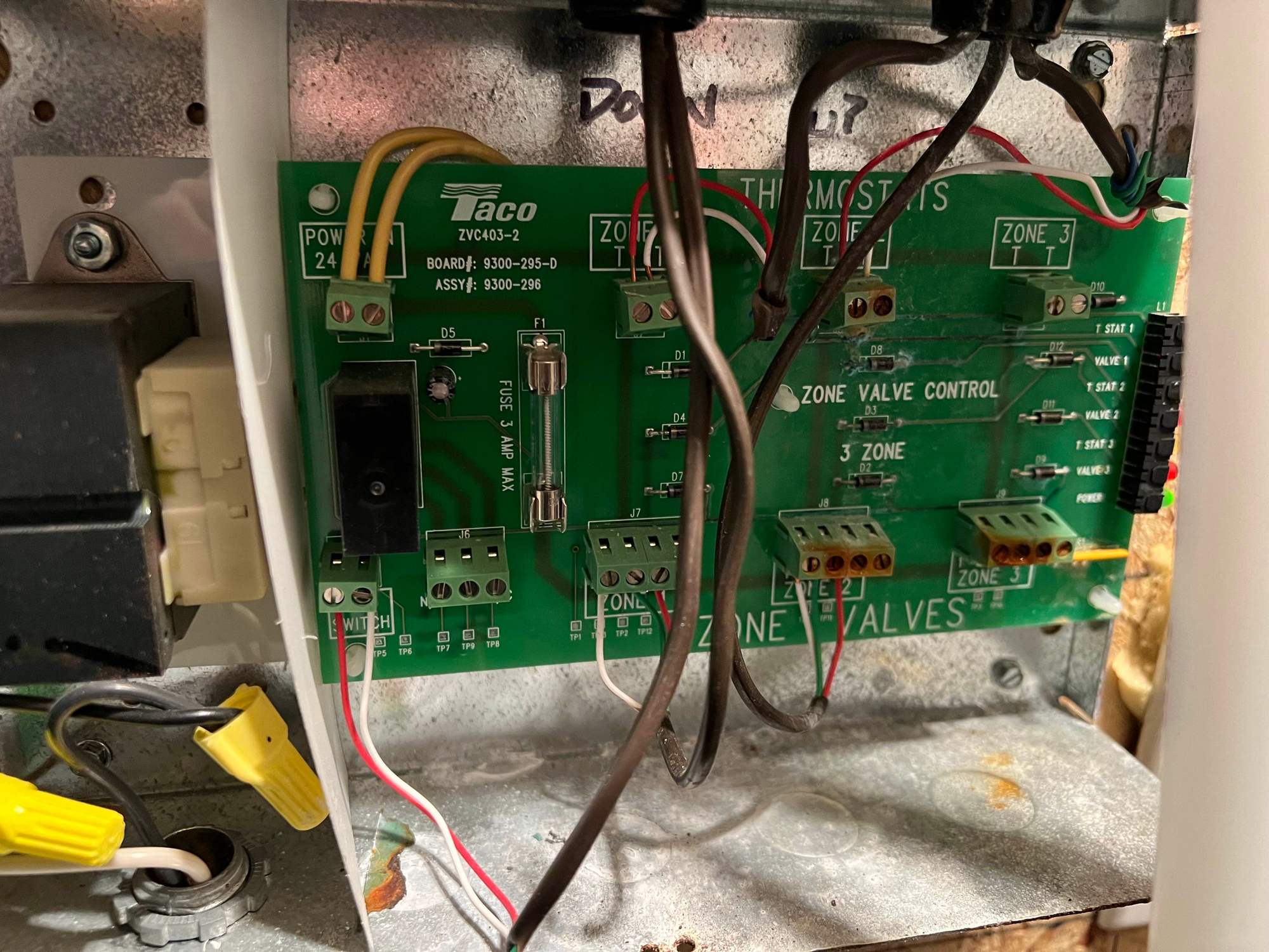 Wifi tstat wiring to zone valve control without a C terminal ...