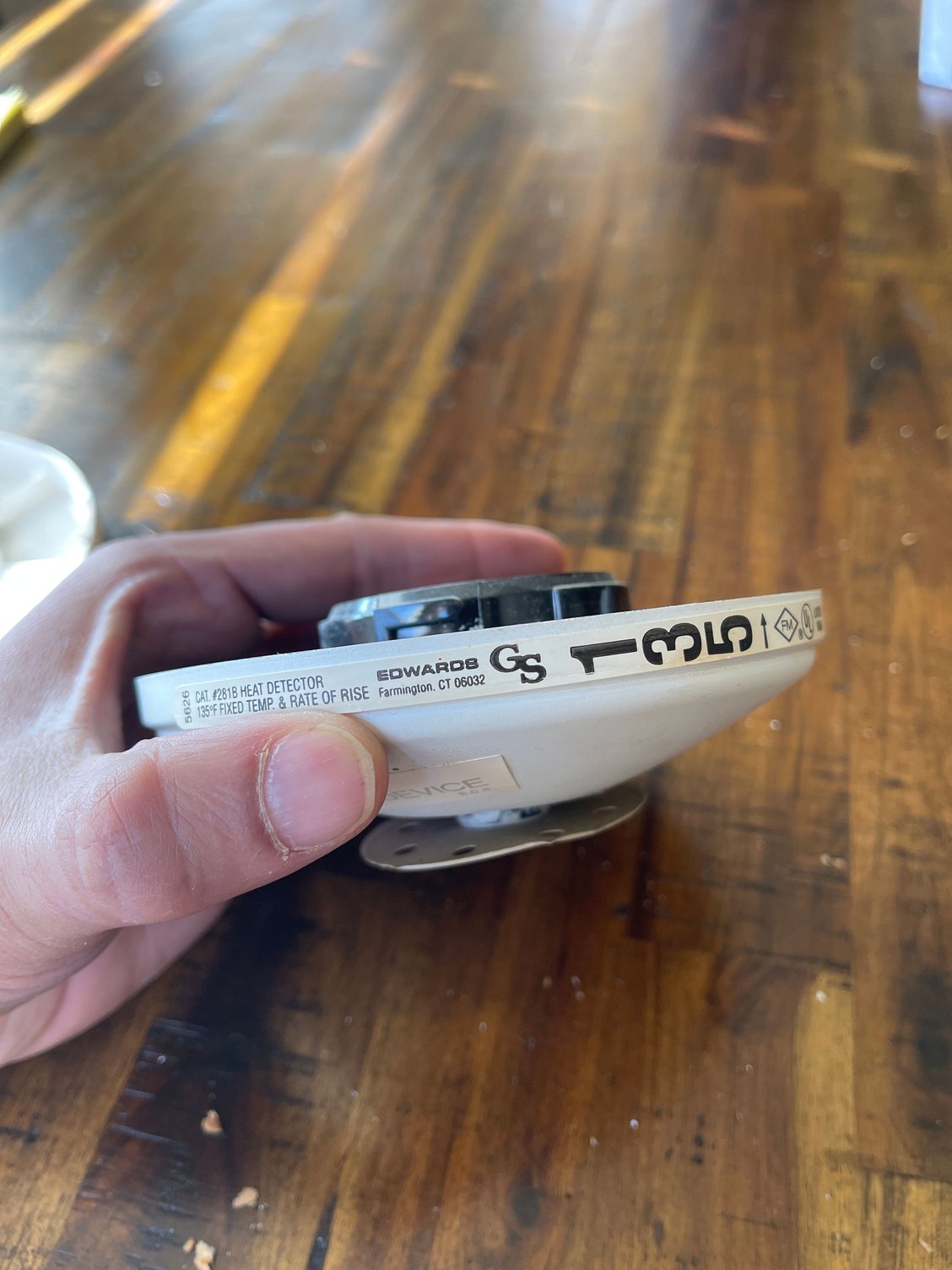 Wired heat detector alarm in kitchen - DoItYourself.com Community Forums