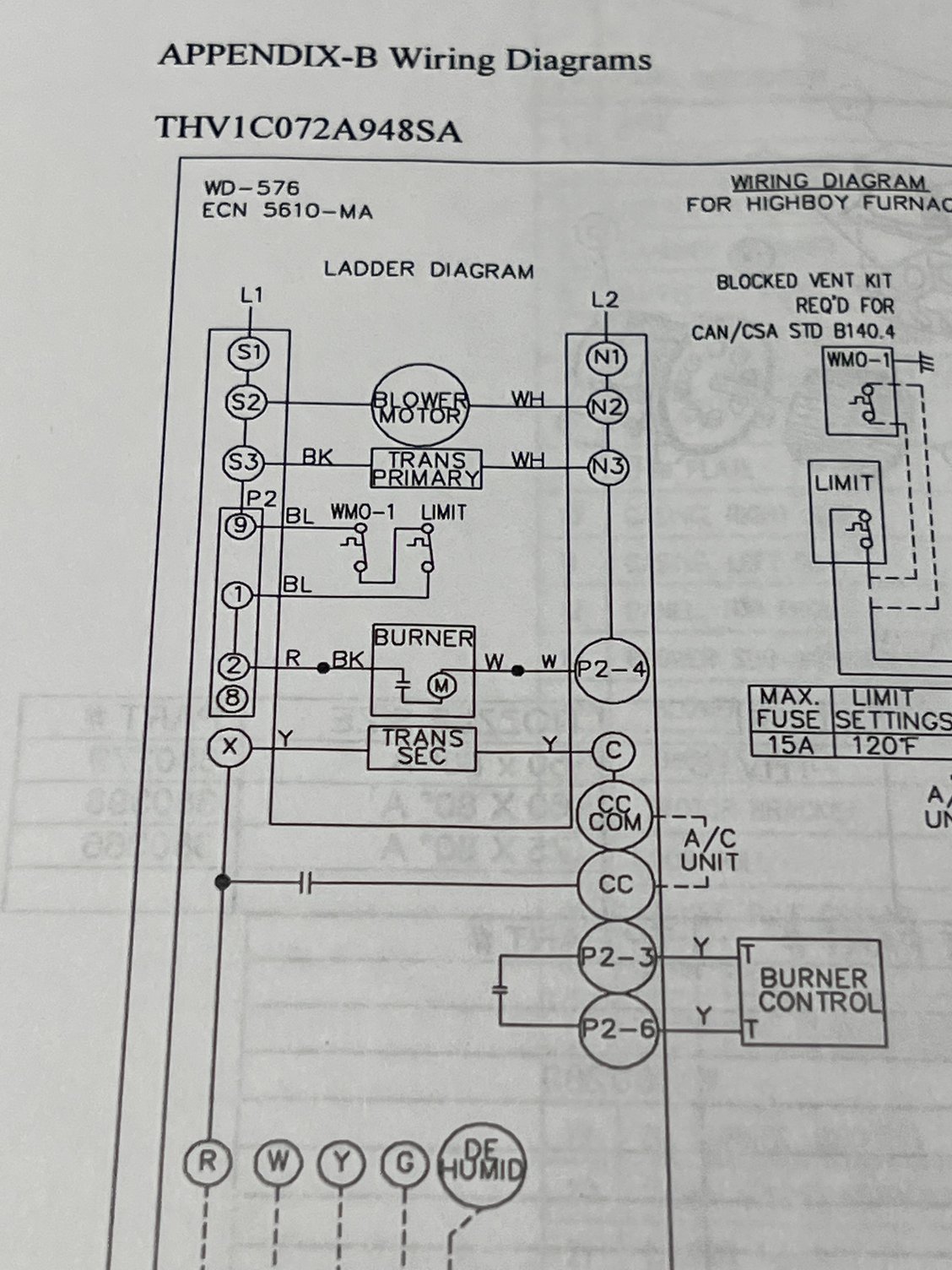Understanding Trane Wiring - DoItYourself.com Community Forums