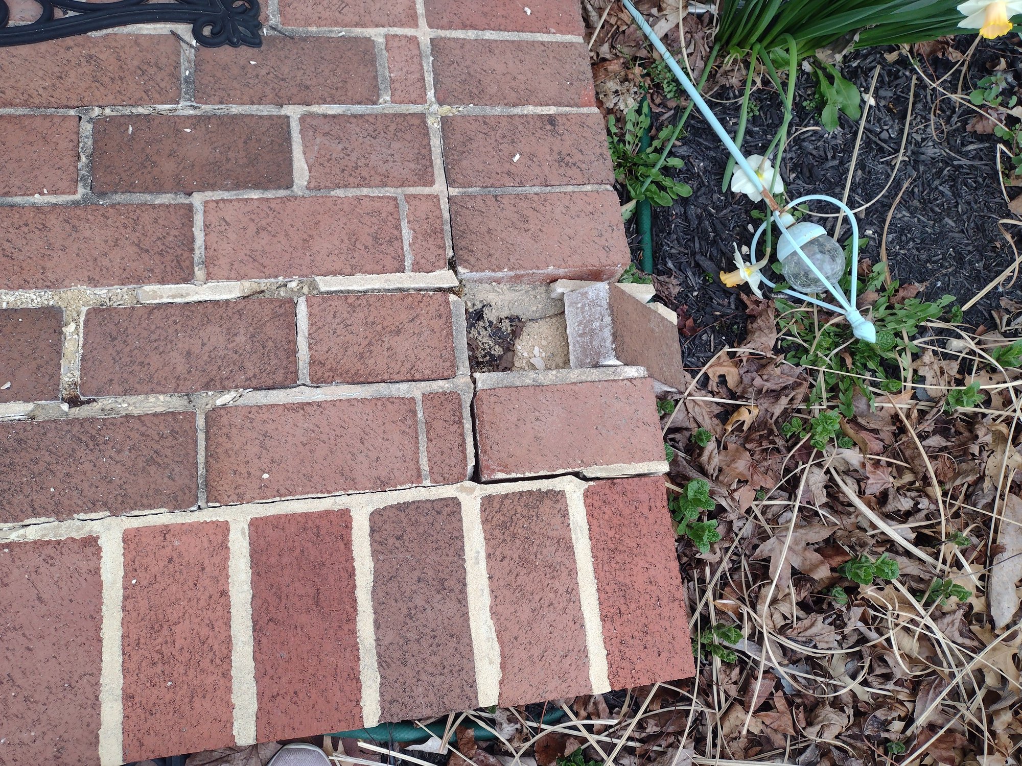 fix loose bricks on step. - DoItYourself.com Community Forums