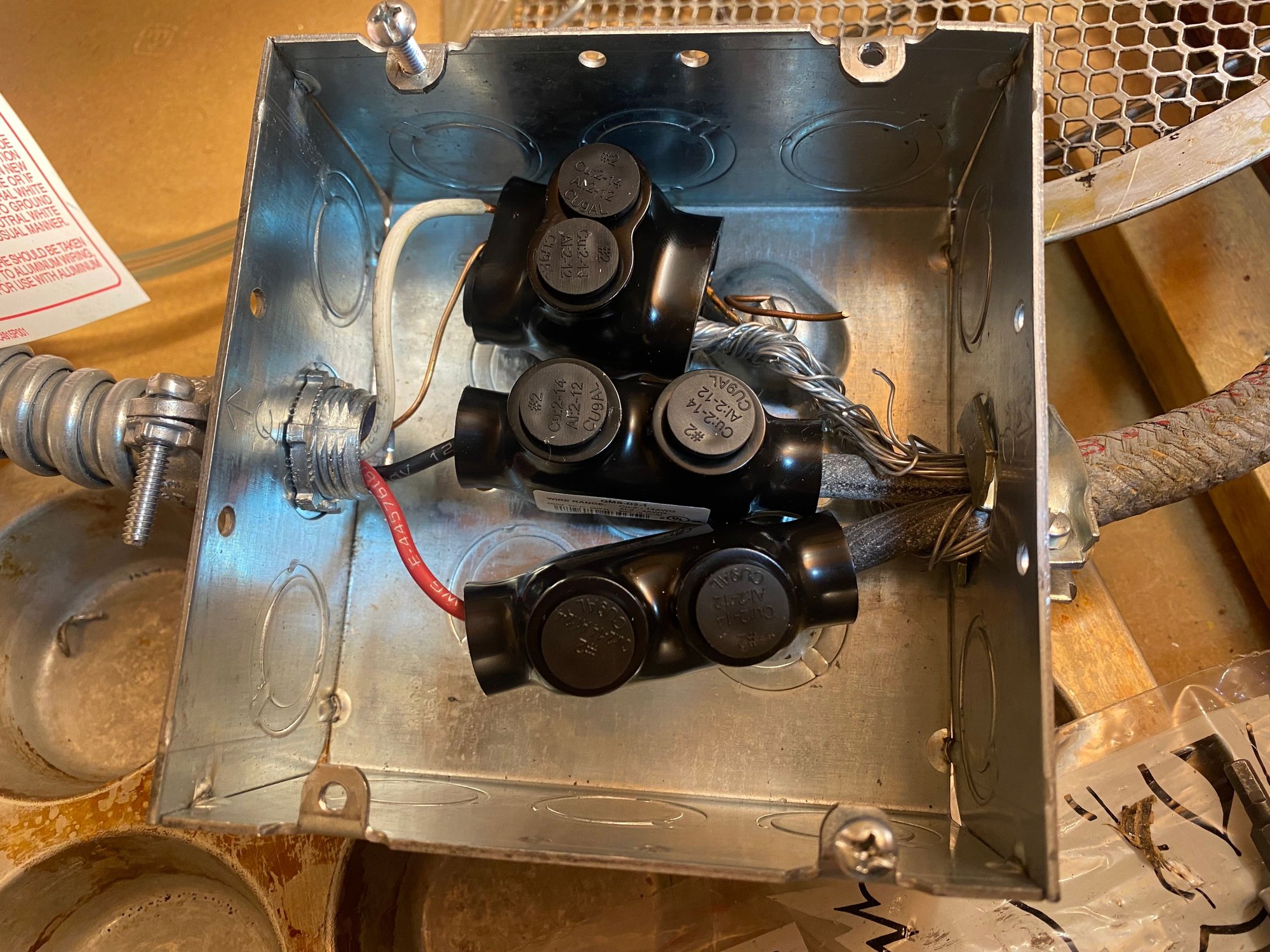 Best Way to ReWire Oven after 220 Aluminum Wire Meltdown - DoItYourself.com Community Forums