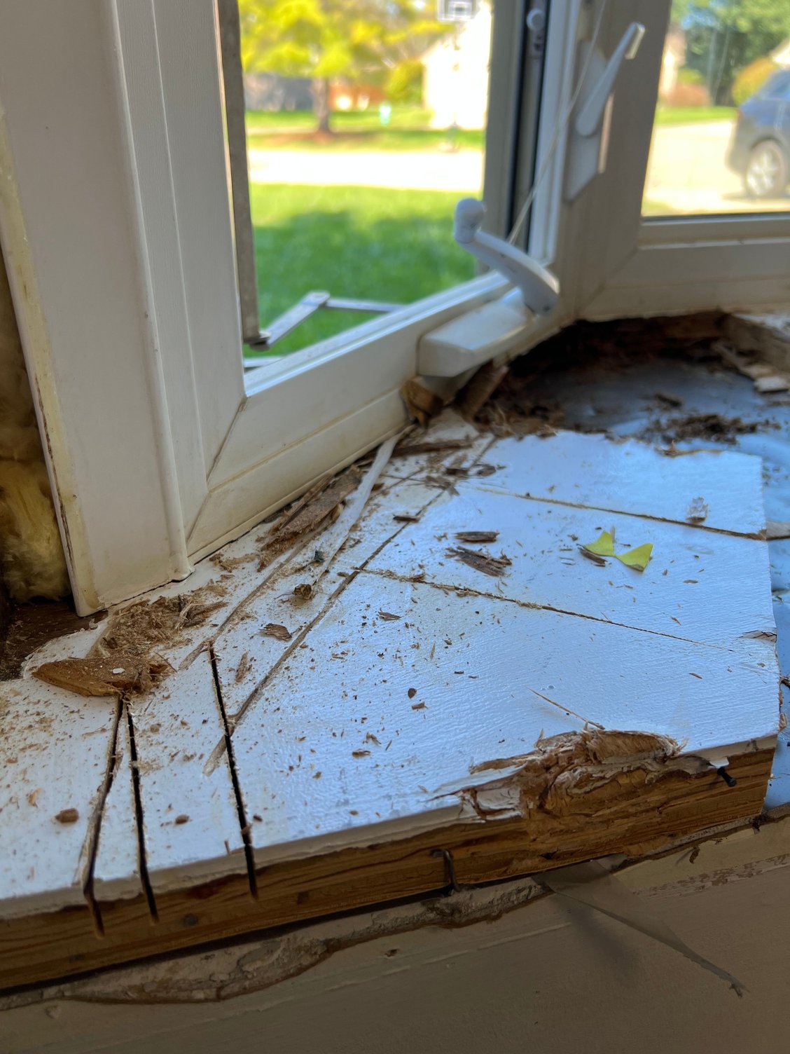rotted sill on bay window - DoItYourself.com Community Forums