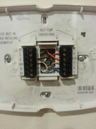 Honeywell Vision Pro 8000 wiring installation - DoItYourself.com ...