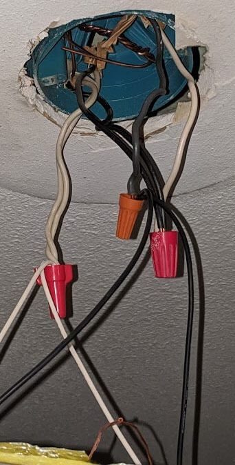 Adding outlet using light fixture as power source - DoItYourself.com Community Forums