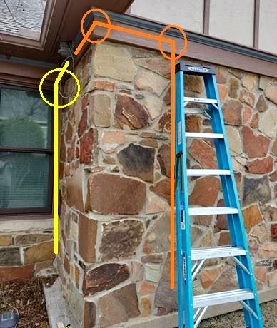 Tapping from eave mounted receptacle - DoItYourself.com Community Forums