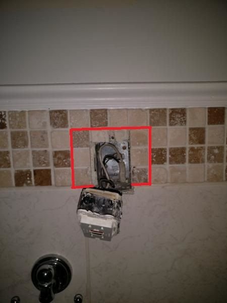 Adding electrical outlet - tile issues - DoItYourself.com Community Forums
