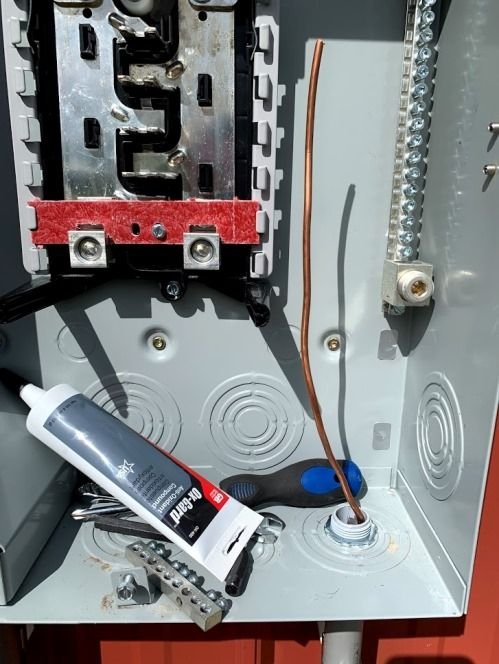 Connecting outside meter/main to inside main panel - DoItYourself.com ...