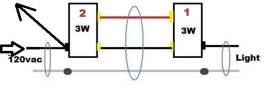 Light always ON , 3 way switch - DoItYourself.com Community Forums