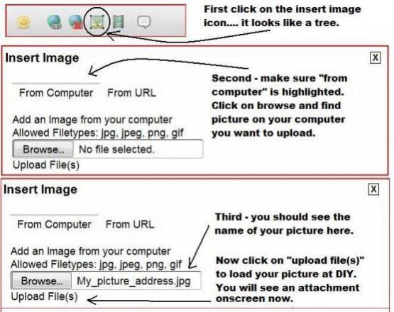 How To Put Pictures In Your Post - DoItYourself.com Community Forums