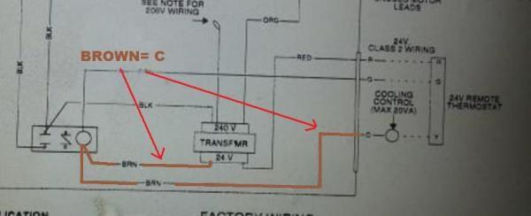 Common Wire "C" wire connection - DoItYourself.com Community Forums