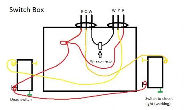 Dead switch in master bedroom, please help... - DoItYourself.com ...