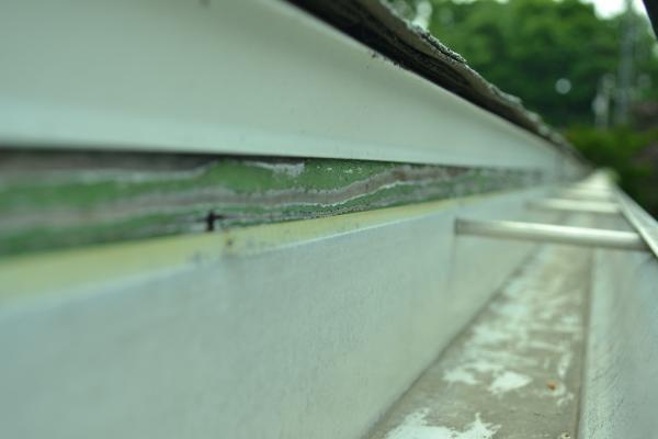 How do I bridge this gap between drip edge and gutter? - DoItYourself ...