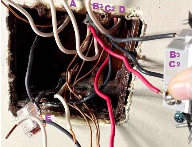3-Way Fan/light Switch Confusion/ power is off - DoItYourself.com Community Forums