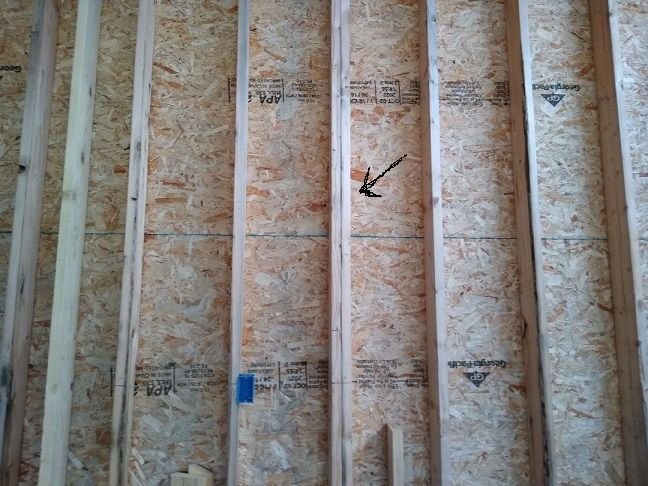 Can I cut through a double 2x6 where my two garage walls meet ...