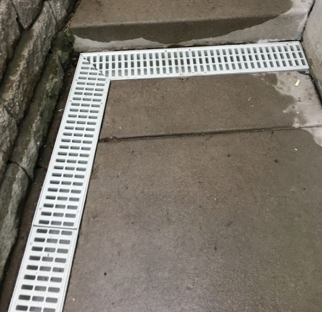 Ramp for channel drain system - DoItYourself.com Community Forums