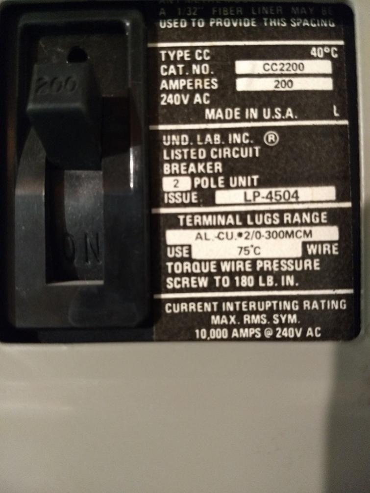 Identifying circuit breakers - DoItYourself.com Community Forums