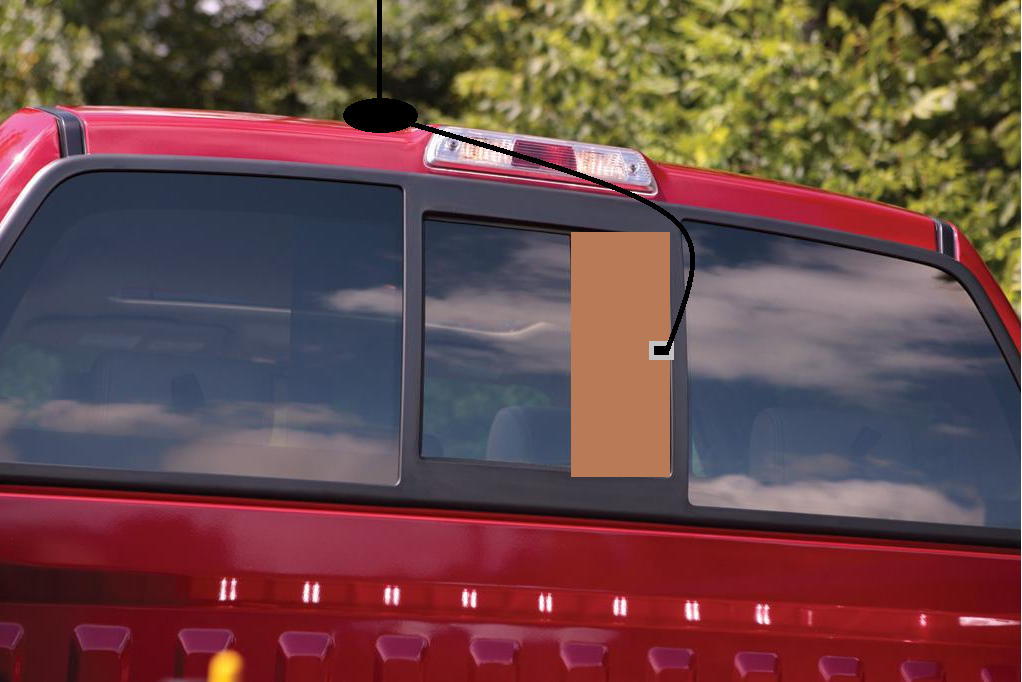 Rear window spacer to let wires into the cab?? - Ford F150 Forum ...