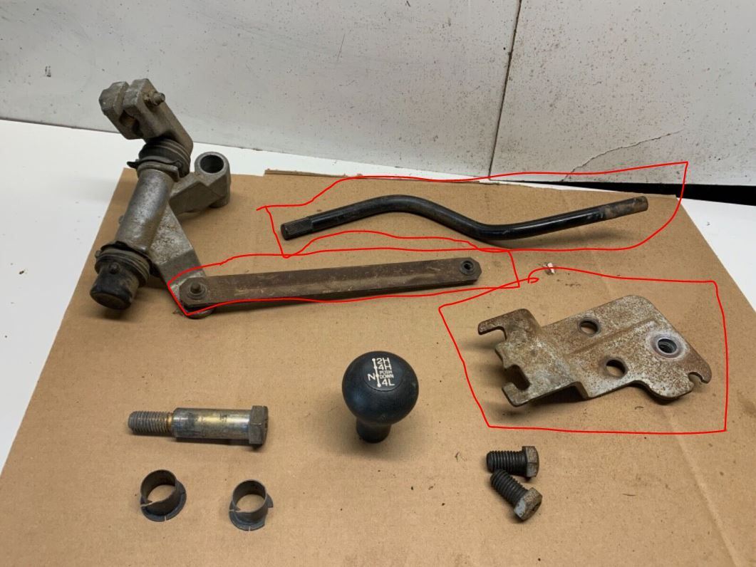 In Search Of BW1356 Shift Lever/Linkage Assy (Or Dimensions) - Ford ...