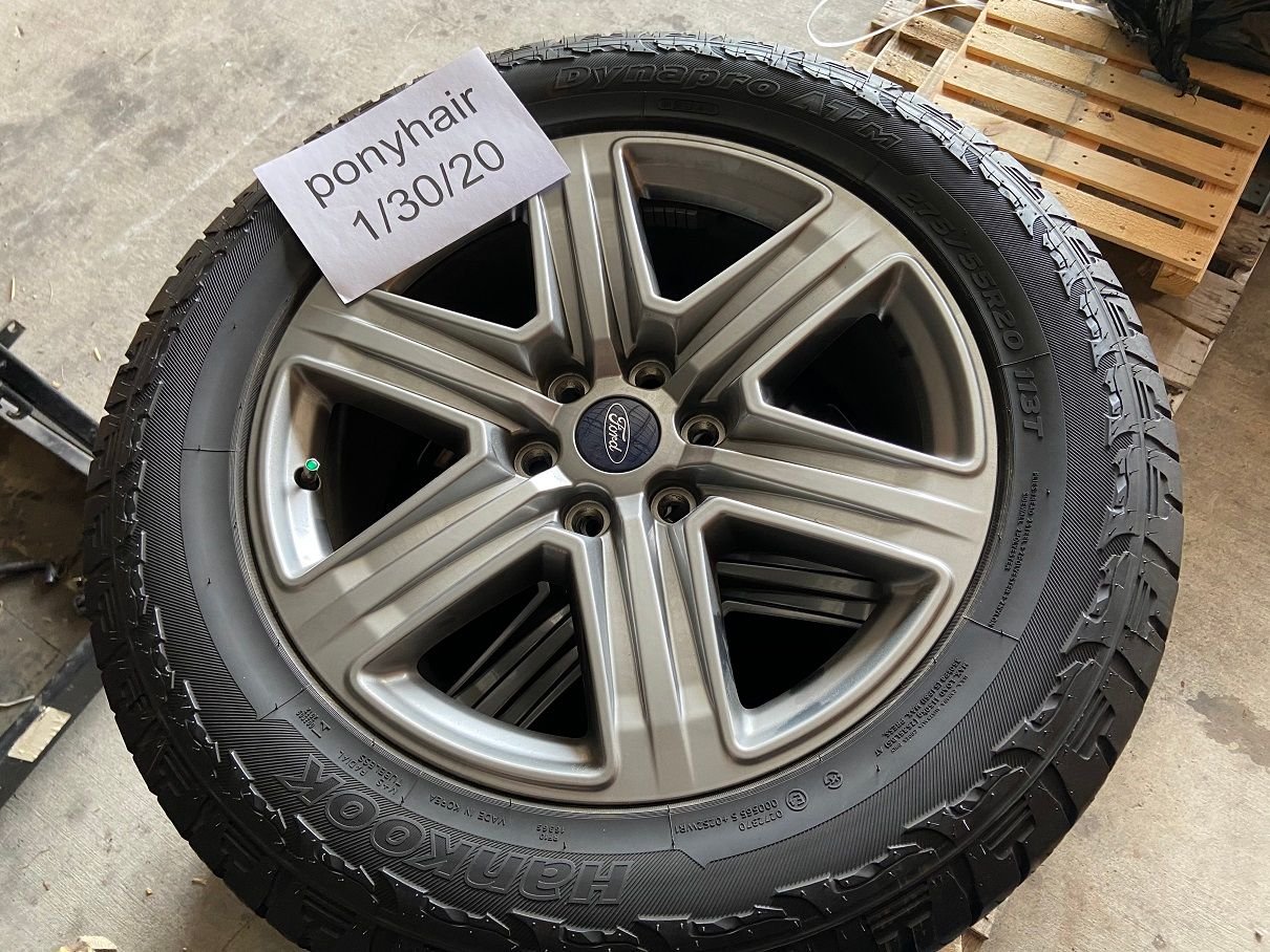 2018 20" FX4 wheels and tires - Ford F150 Forum - Community of Ford ...