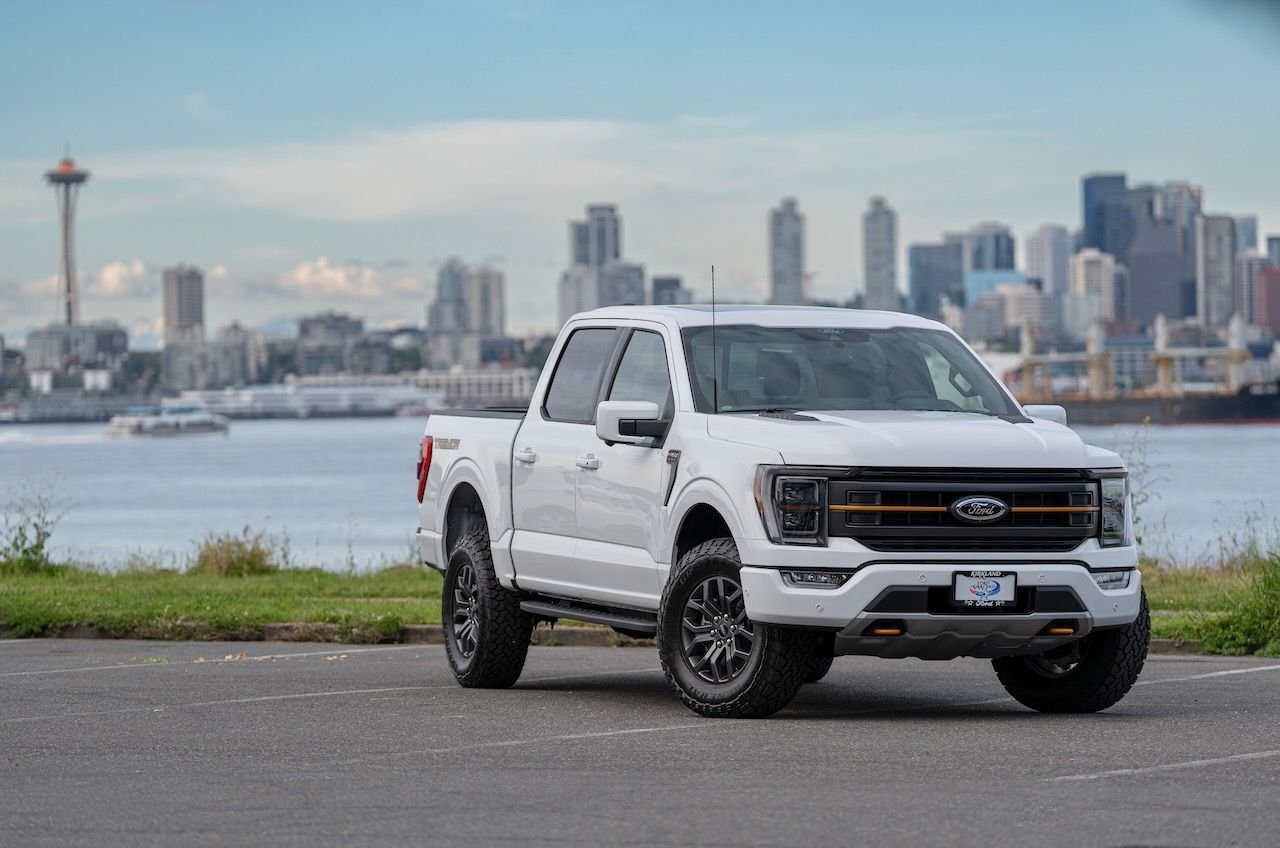 Leveling a 2022 Tremor by removing the rear blocks - Ford F150 Forum ...