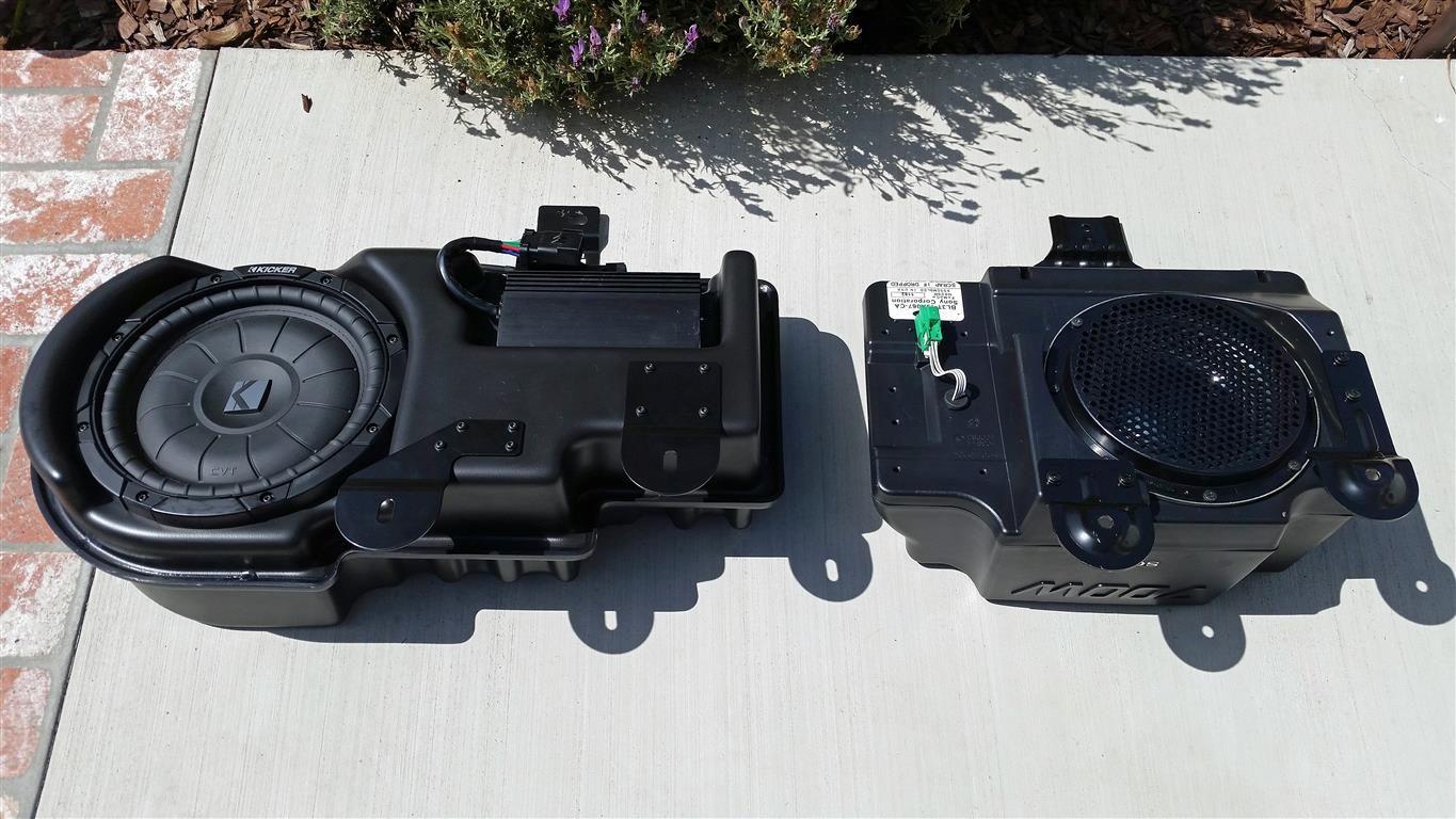 Kicker “Substage” & “Powerstage” for Sony equipped 2009-2014 F150’s ...