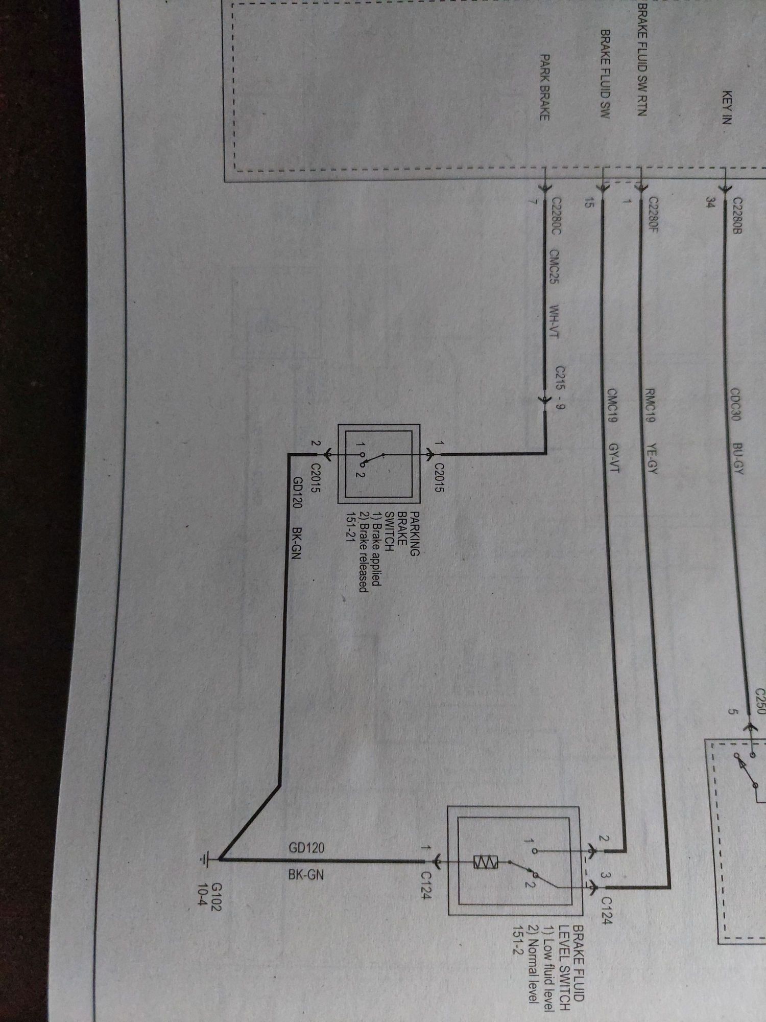 Brake fluid sensor wiring diagram - Ford F150 Forum - Community of Ford ...
