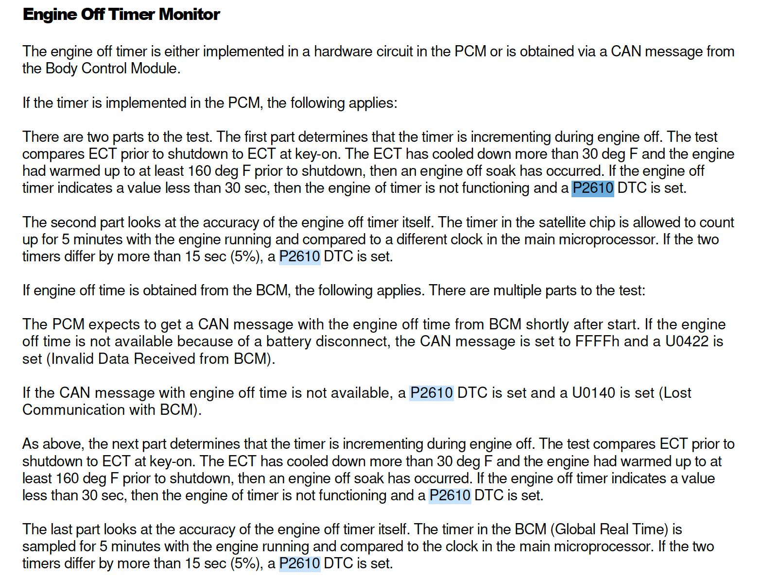 Stalling, no power with healthy battery, and p2610 - Ford F150 Forum ...