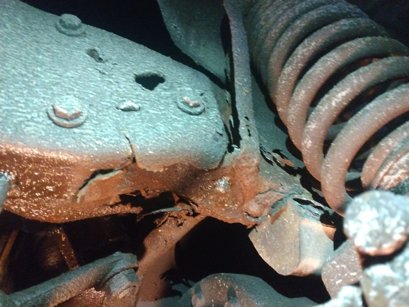 Broken frame at steering box - Ford F150 Forum - Community of Ford ...