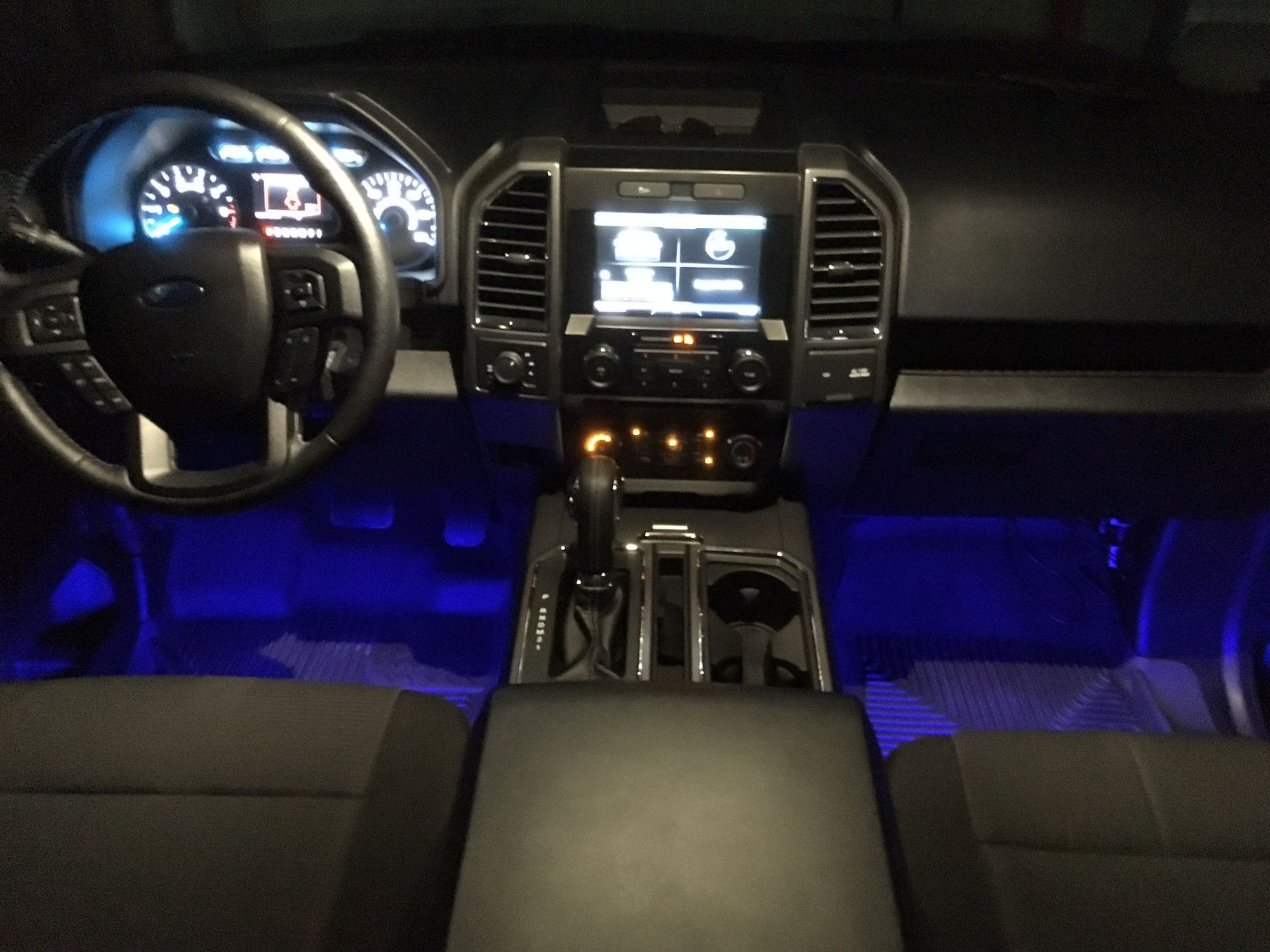 Installed the F150LEDs.com interior ambient kit - pics and thoughts ...