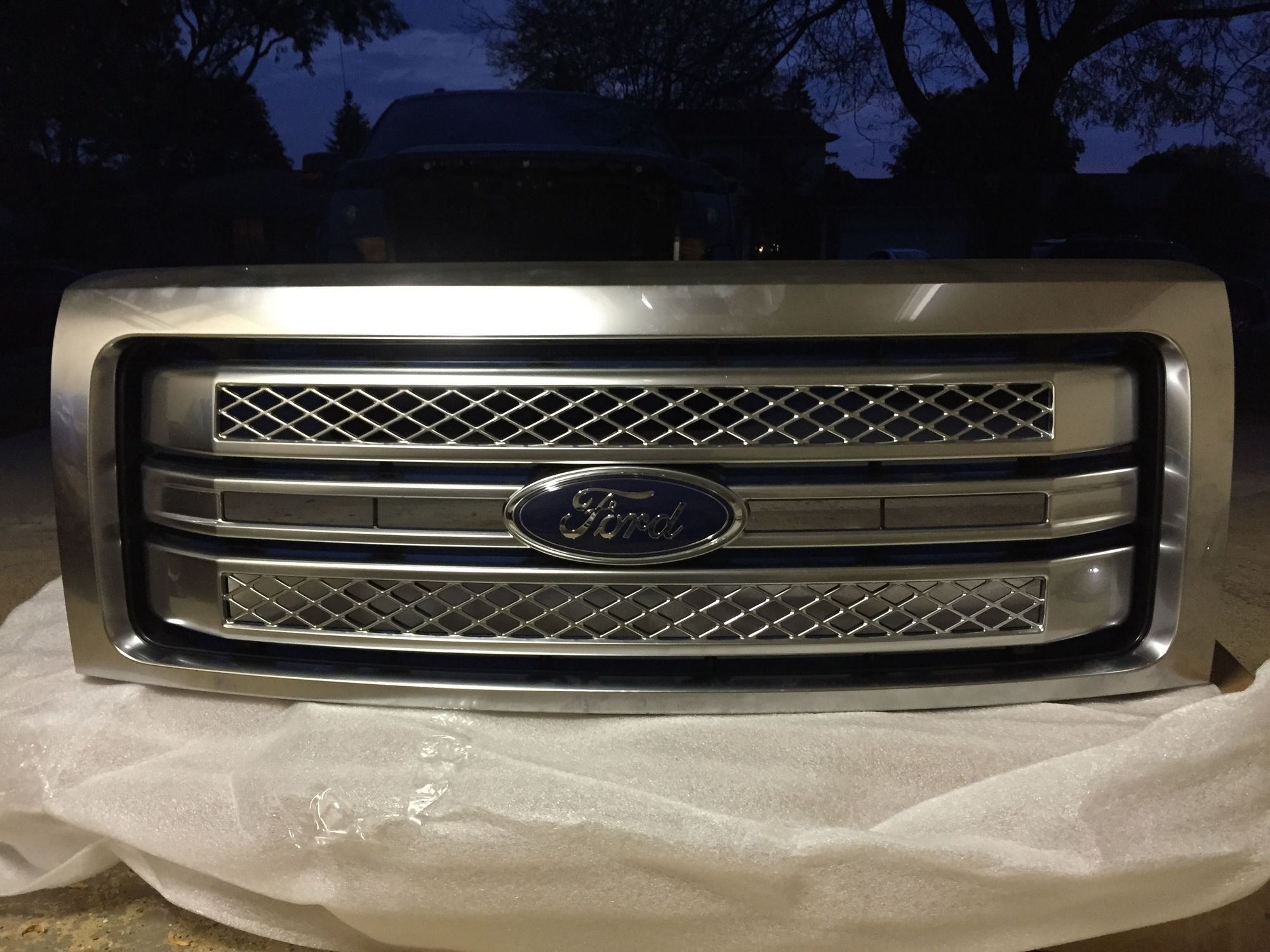 2014 F150 Platinum Grille