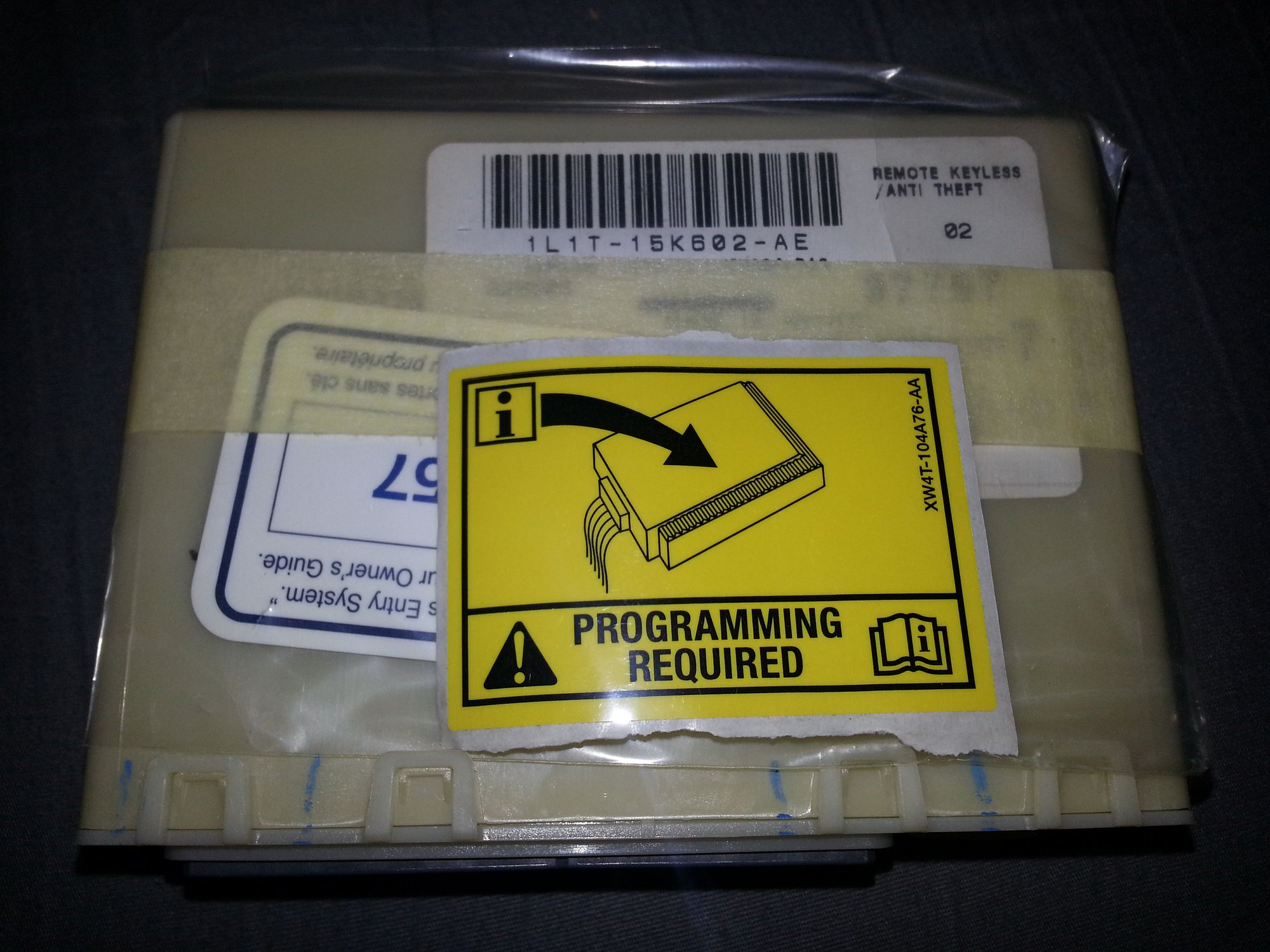 Keyless entry module location, 2002 f150 - Ford F150 Forum - Community ...