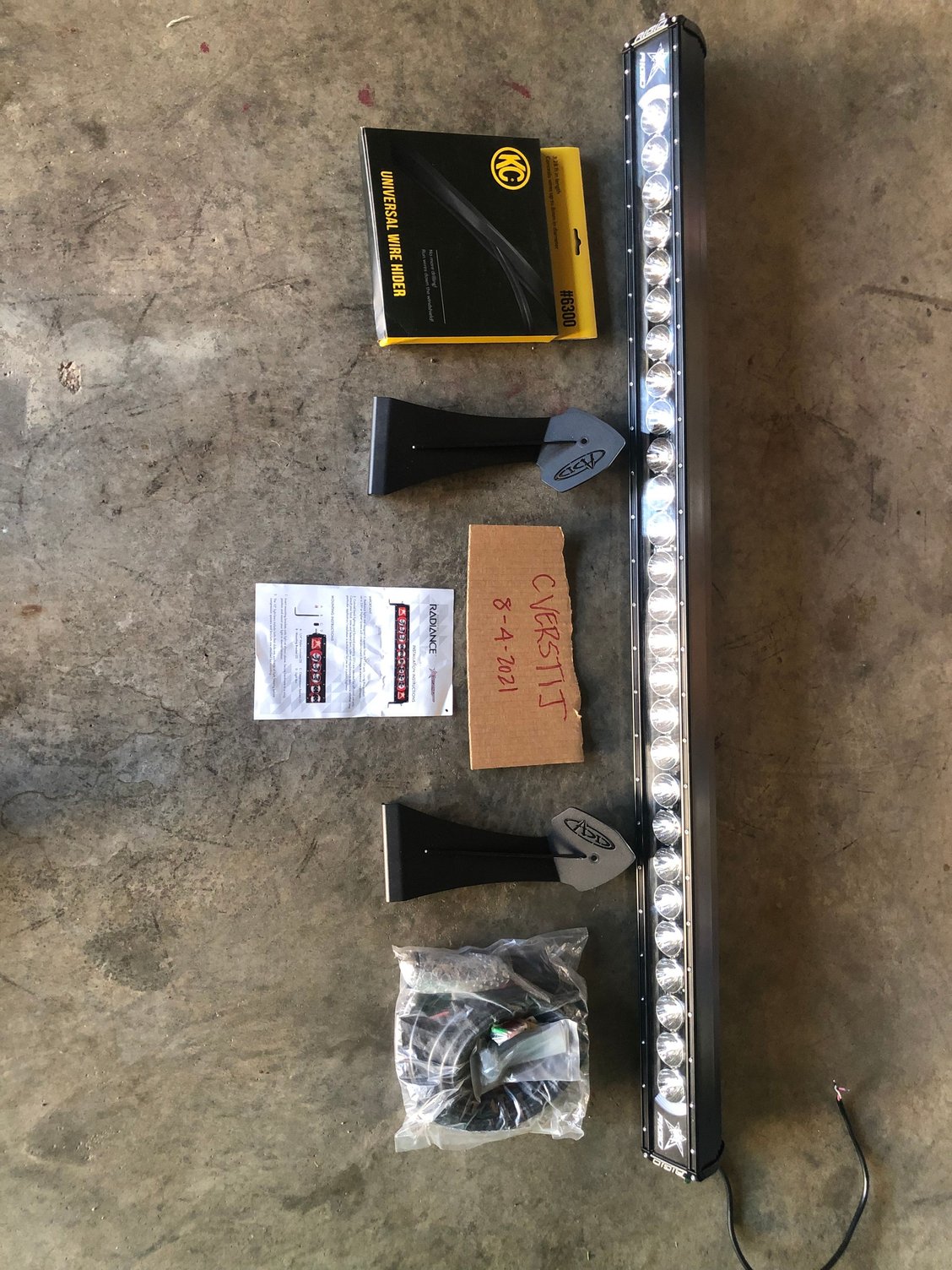 North Central SOLD...50” Rigid Radiance light bar - Ford F150 Forum ...