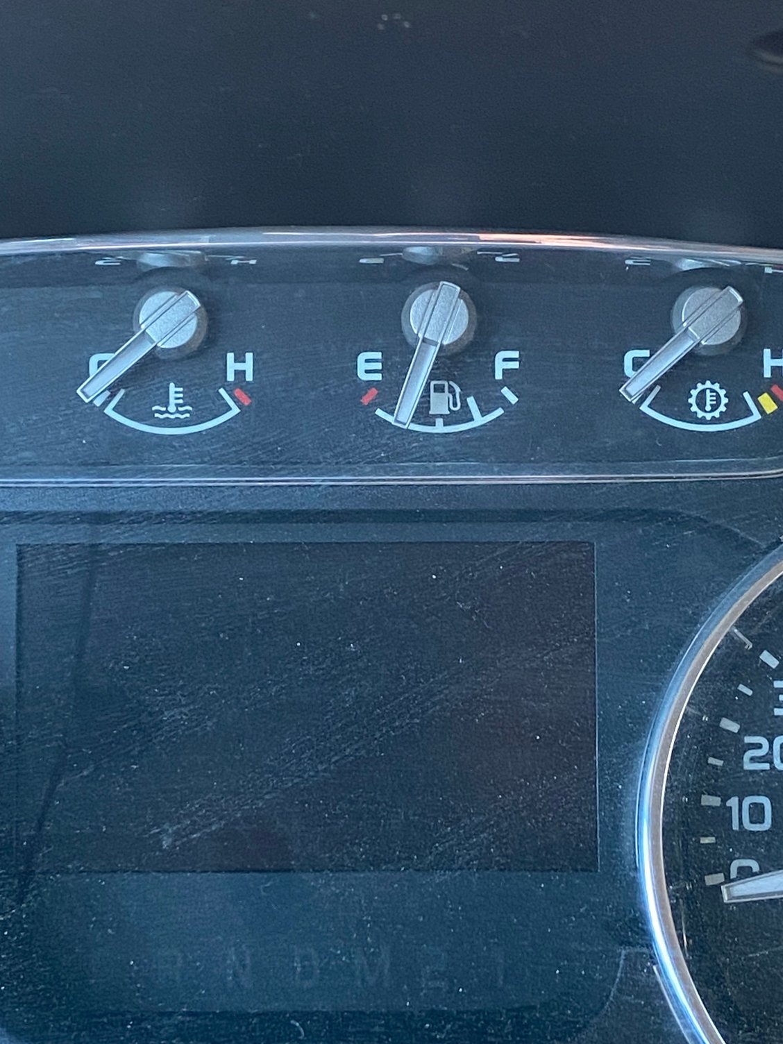 2012 F150 w/ 3.5l Gas Gauge sits at 1/4 tank when off and overfull when ...
