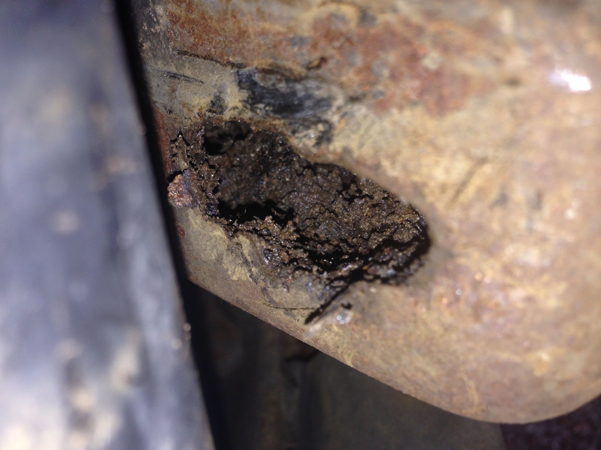 Found Rust Hole on Frame. What do I do? - Ford F150 Forum - Community ...