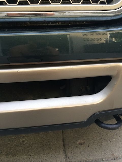 Repainted chipped/pitted/rusty front bumper - Ford F150 Forum ...