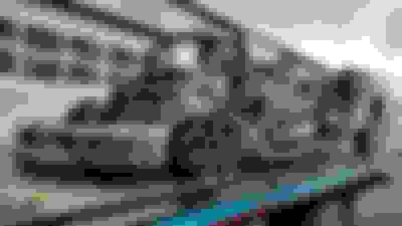 How long until we see a recall for these trucks catching fire? Video of ...