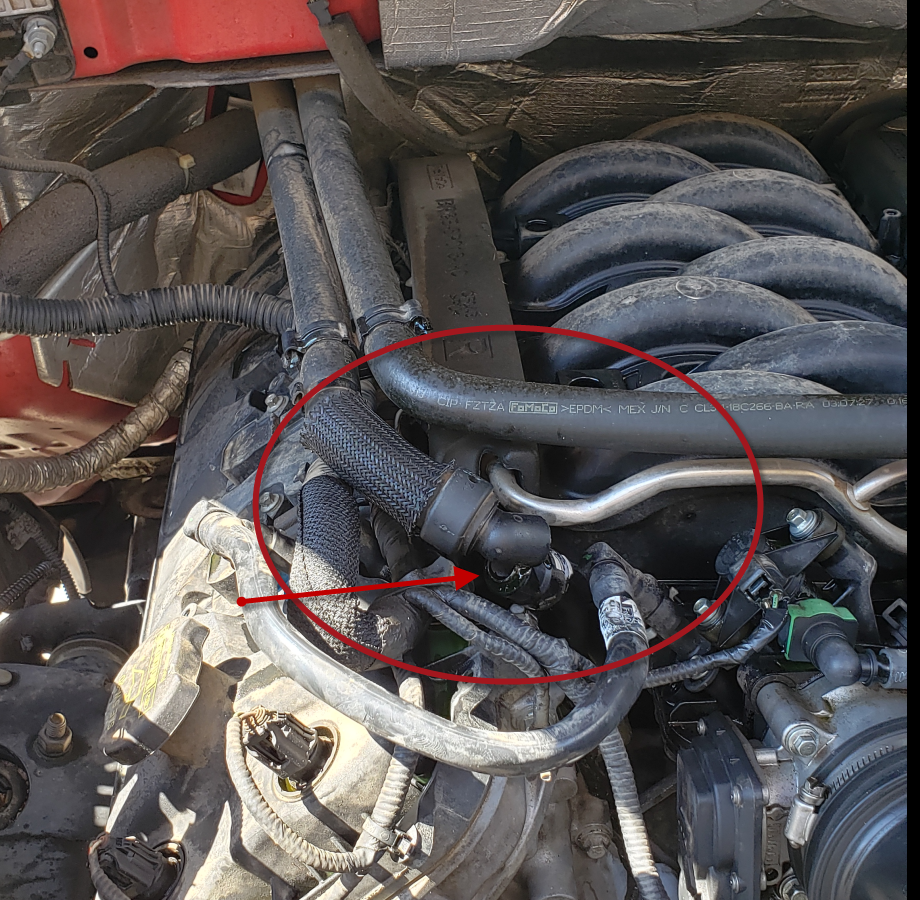 Broken Hose - Overheatting - Ford F150 Forum - Community of Ford Truck Fans
