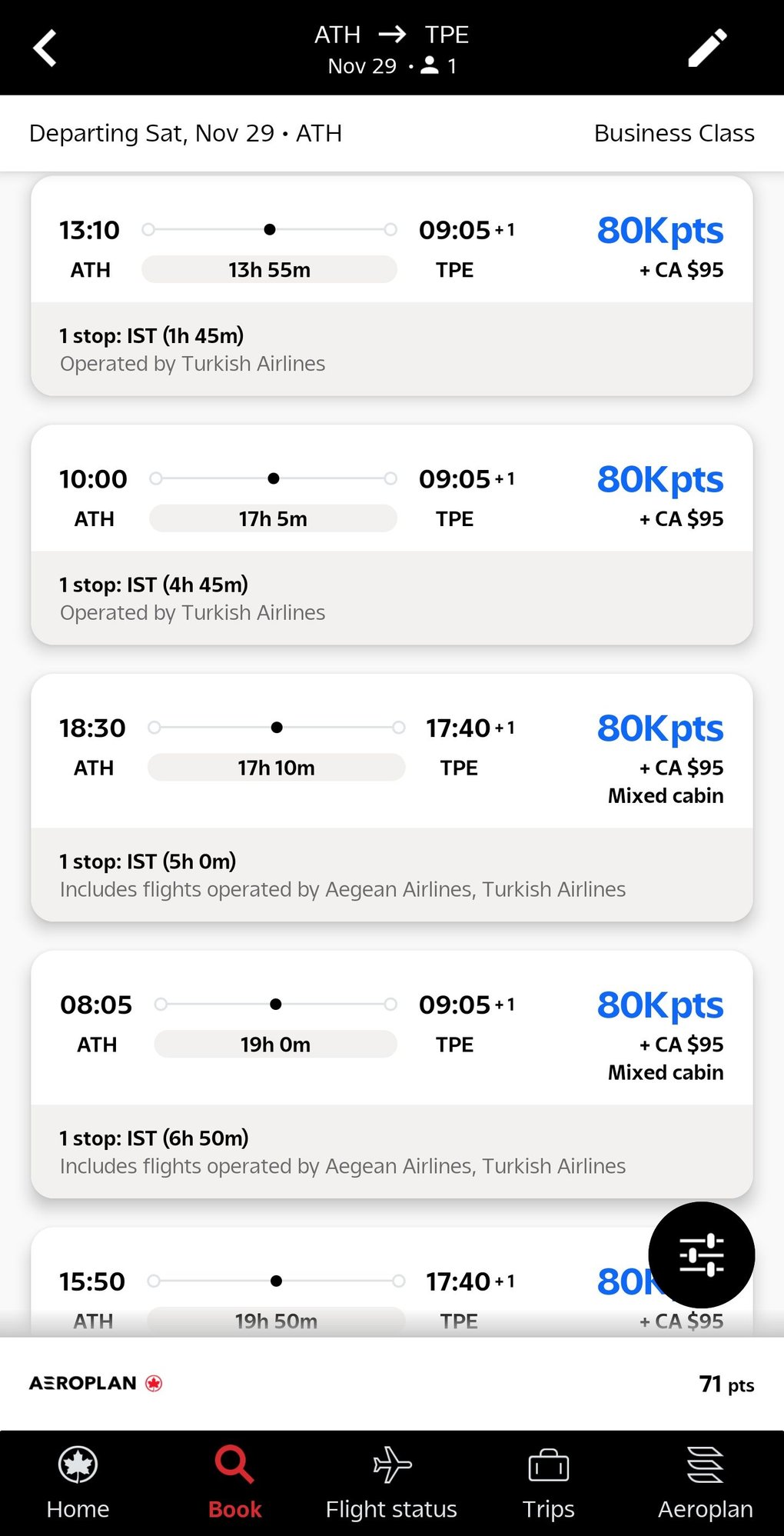 Aeroplan partner availability issues and complaints (2024 onwards) - Page 58 - FlyerTalk Forums