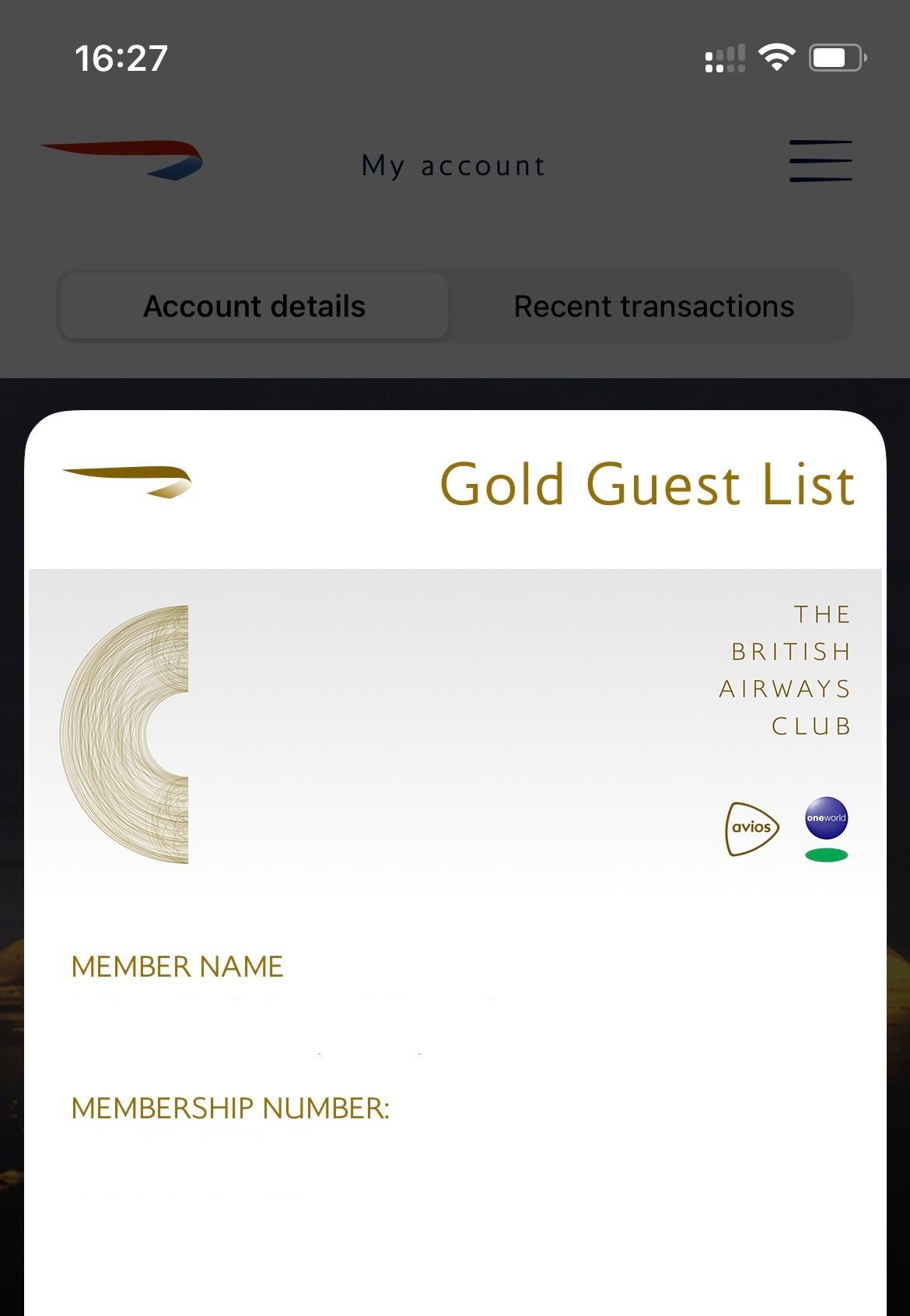 It's happened early RIP BAEC [Latest iOS update - new BAC card design ...