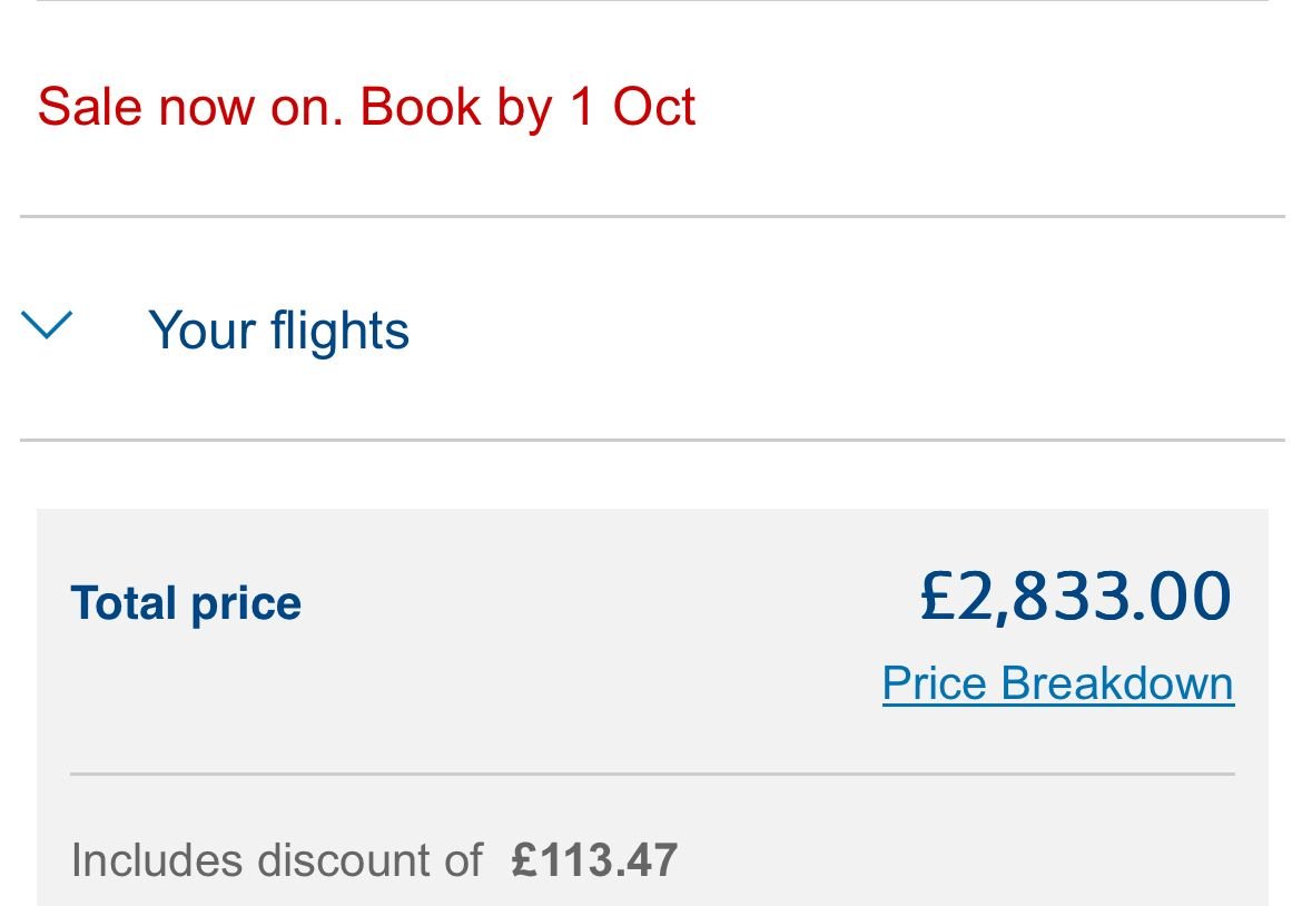 BA Holidays Double Tier Points Promotion | 2024-2025 edition - Page 122 ...