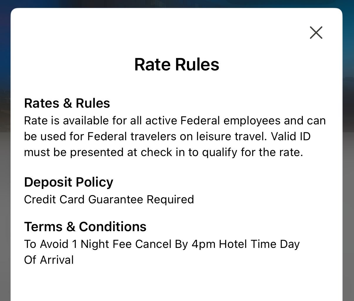 Government Rate Question - Page 10 - FlyerTalk Forums