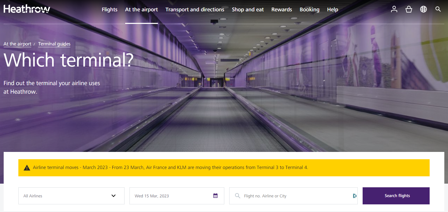 Status of Air France-KLM at LHR Terminal 4 - Page 7 - FlyerTalk Forums