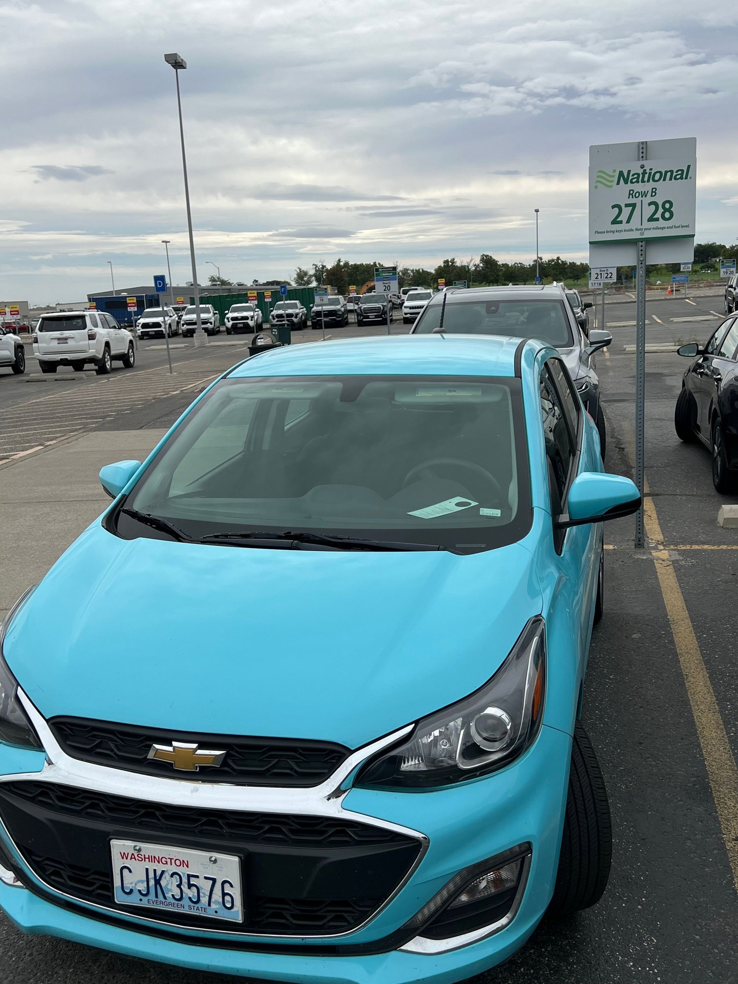 Found on Lot Today: A 2021 Spark! - FlyerTalk Forums